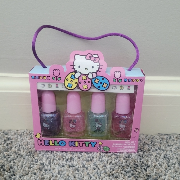 Hello Kitty | Makeup | Hello Kitty Vintage Nail Polish Set | Poshmark